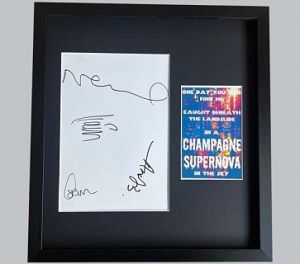 Oasis Autographs - Signed Memorabilia 4U