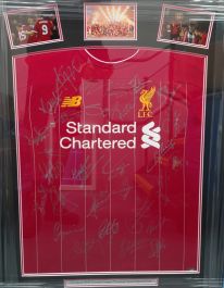 Liverpool 2020 Premier League Signed Shirt - Signed Memorabilia 4U
