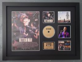 Robbie Williams Signed Poster Display - Signed Memorabilia 4U