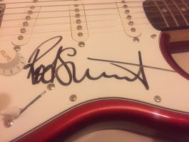 Rod Stewart Signed Guitar - Signed Memorabilia 4U