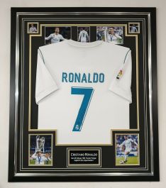 Cristiano Ronaldo Signed Real Madrid Shirt - Signed Memorabilia 4U