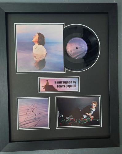 Lewis Capaldi Signed Single - Signed Memorabilia 4U