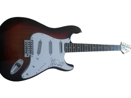 Steve Forbert Signed Guitar - Signed Memorabilia 4U